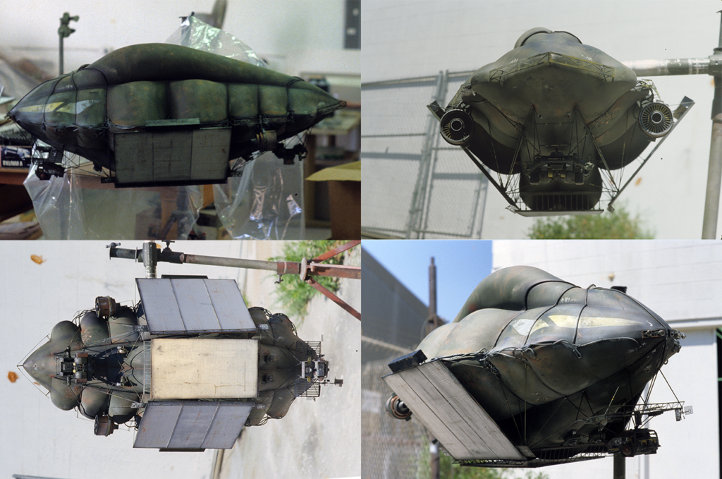 Making of blimp on Blade Runner – Blade Runner White Dragon Cut